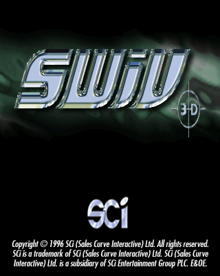 Screenshot of SWIV 3D (DOS, 1996) - MobyGames