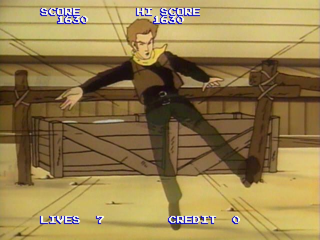 Screenshot of Badlands (Arcade, 1984) - MobyGames