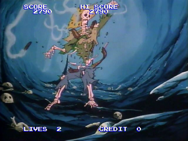 Screenshot of Badlands (Arcade, 1984) - MobyGames