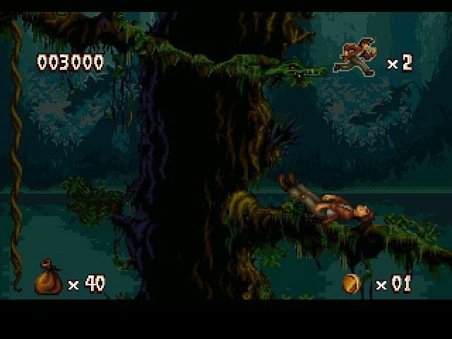 Screenshot of Pitfall: The Mayan Adventure (Jaguar, 1994) - MobyGames