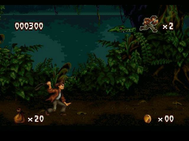 Screenshot of Pitfall: The Mayan Adventure (Jaguar, 1994) - MobyGames