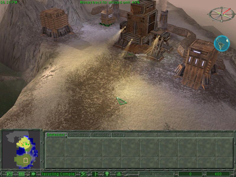 Screenshot of Earth 2150: The Moon Project (Windows, 2000) - MobyGames