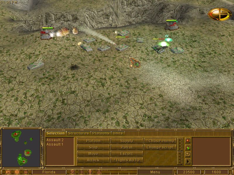 Screenshot of Earth 2150: The Moon Project (Windows, 2000) - MobyGames