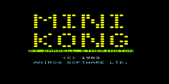Mini Kong (1983) - MobyGames
