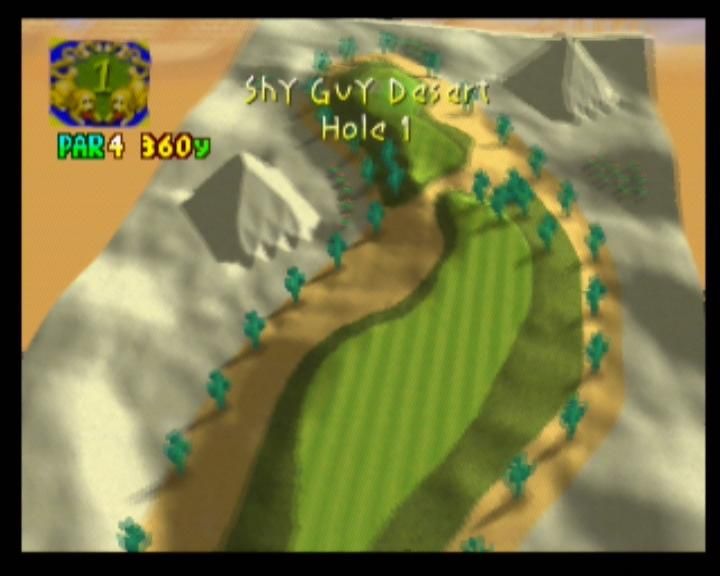 Screenshot of Mario Golf (Nintendo 64, 1999) - MobyGames