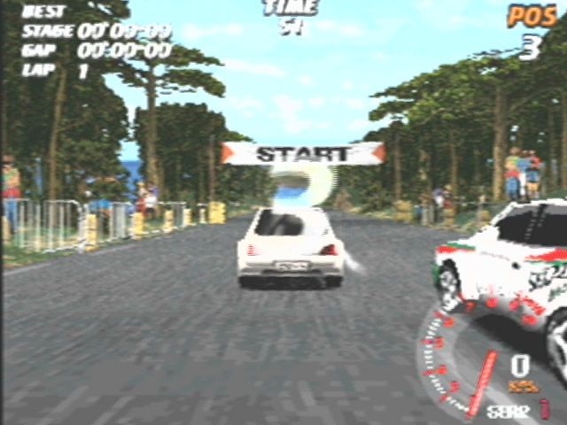Screenshot of Need for Speed: V-Rally (PlayStation, 1997) - MobyGames