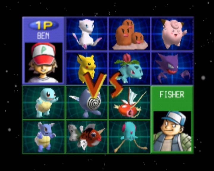 Screenshot of Pokémon Stadium (Nintendo 64, 1999) - MobyGames
