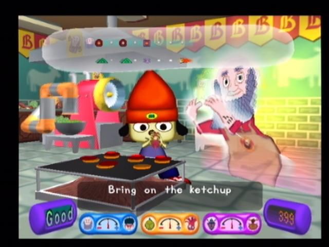 Screenshot of PaRappa the Rapper 2 (PlayStation 2, 2001) - MobyGames