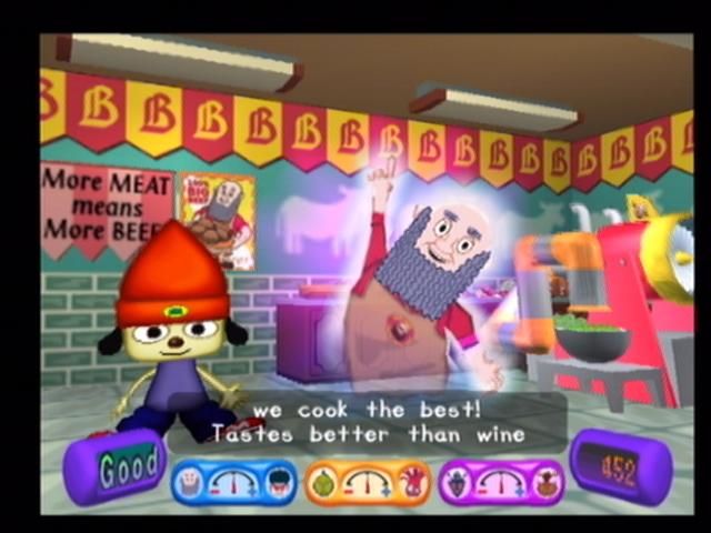 Screenshot of PaRappa the Rapper 2 (PlayStation 2, 2001) - MobyGames