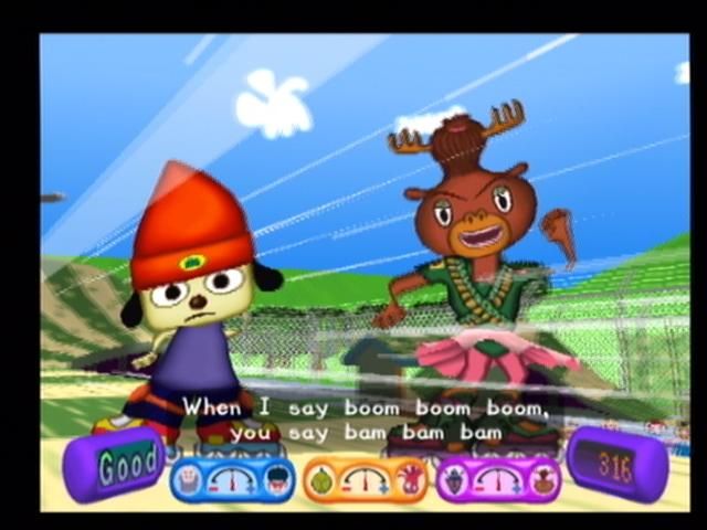Screenshot of PaRappa the Rapper 2 (PlayStation 2, 2001) - MobyGames