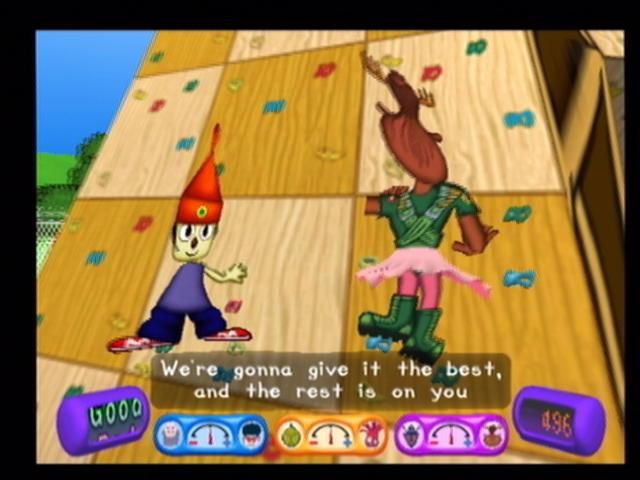 Screenshot of PaRappa the Rapper 2 (PlayStation 2, 2001) - MobyGames