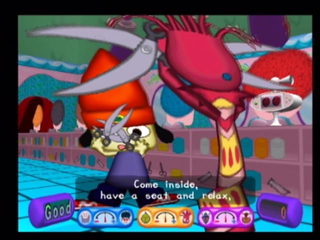 Screenshot of PaRappa the Rapper 2 (PlayStation 2, 2001) - MobyGames