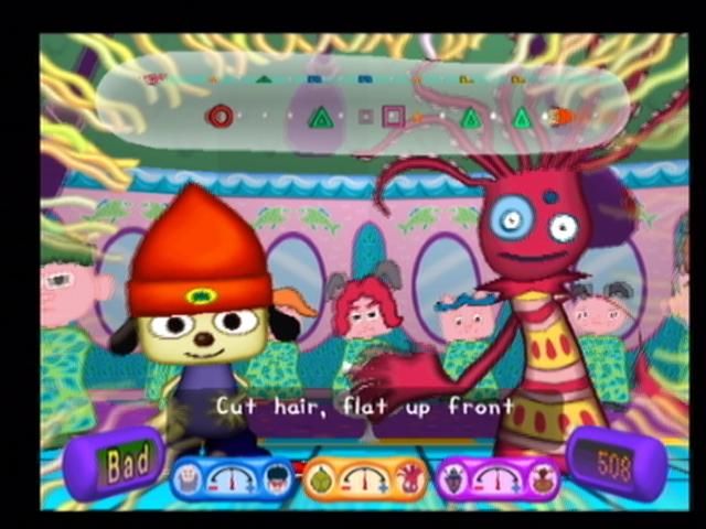 Screenshot of PaRappa the Rapper 2 (PlayStation 2, 2001) - MobyGames