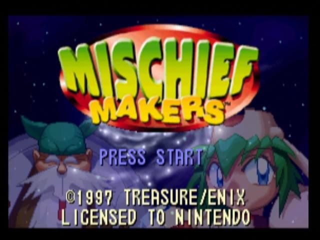 Screenshot of Mischief Makers (Nintendo 64, 1997) - MobyGames