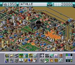 Screenshot of SimCity 2000 (SNES, 1993) - MobyGames