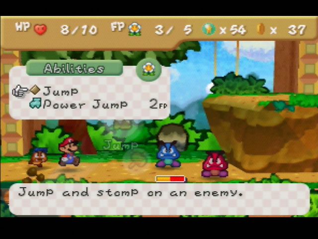 Screenshot of Paper Mario (Nintendo 64, 2000) - MobyGames