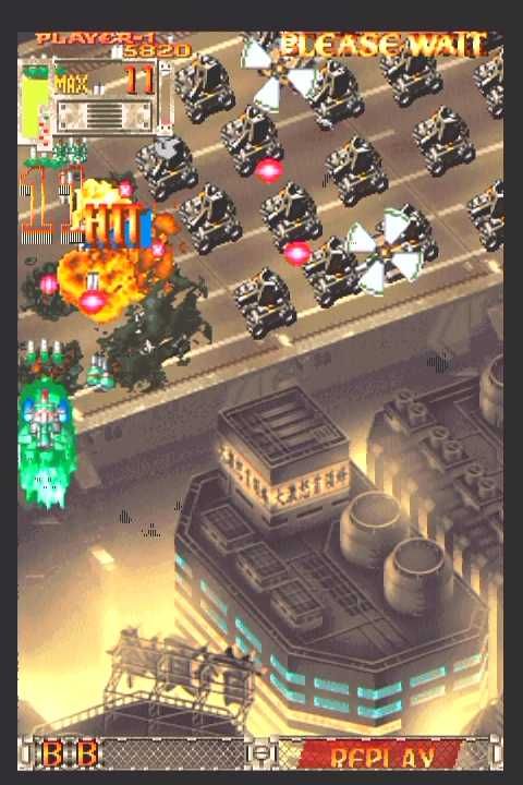 Screenshot of DoDonPachi: Dai-Ou-Jou (PlayStation 2, 2002) - MobyGames