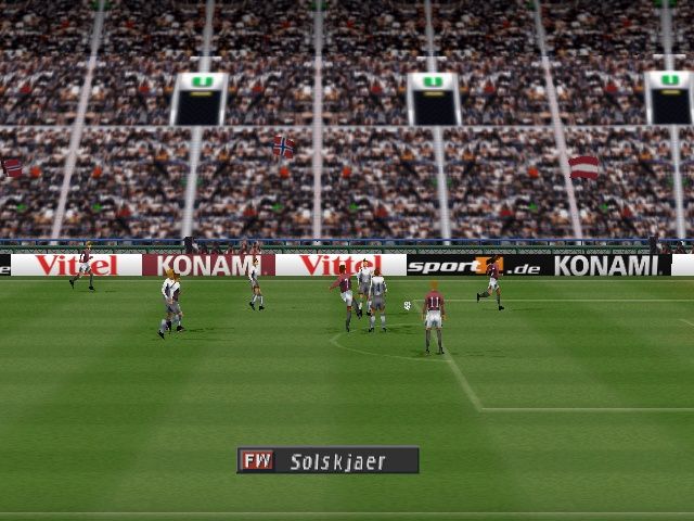 Screenshot of World Soccer: Winning Eleven 6 International (PlayStation, 2002) - MobyGames