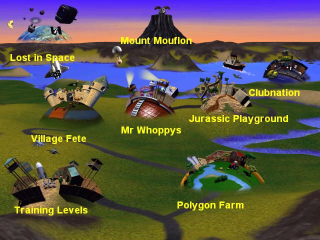 Screenshot of Sheep (Windows, 2000) - MobyGames