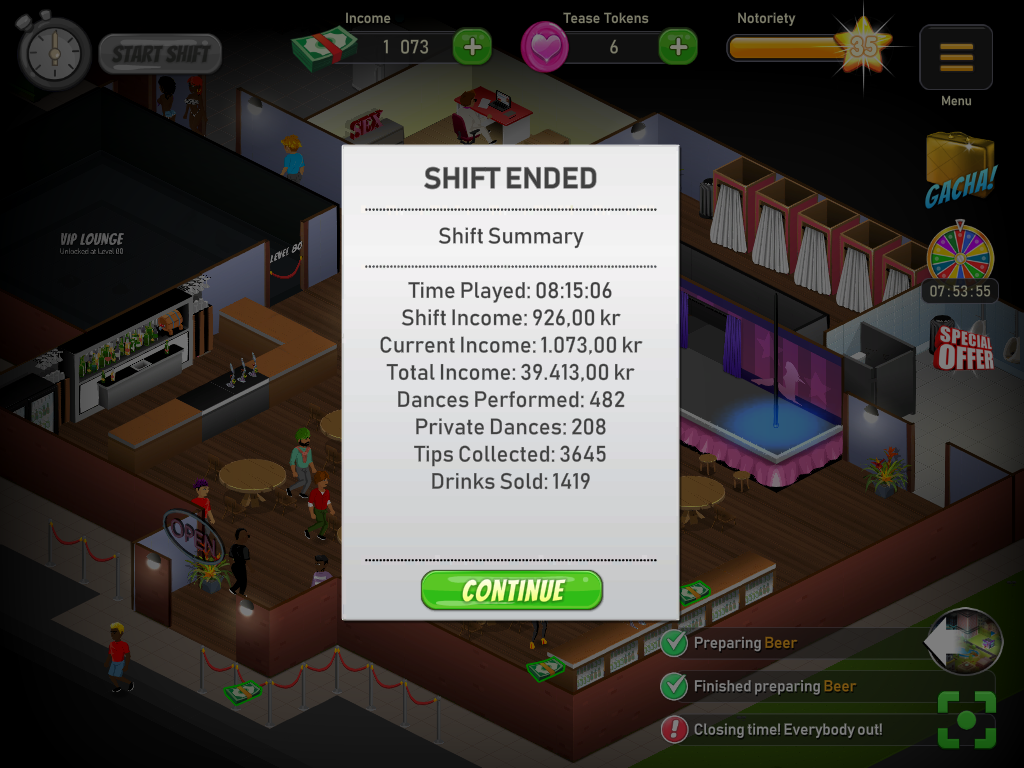 Screenshot of Jo Fella's Gentlemen's Club (Windows, 2021) - MobyGames