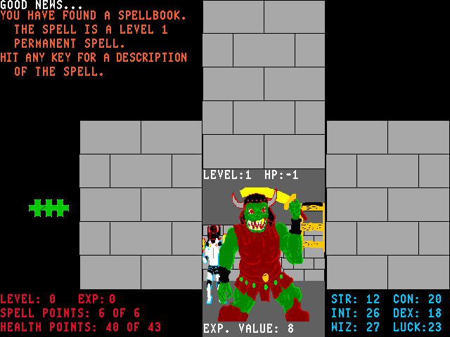 Screenshot of Moraff's World (DOS, 1991) - MobyGames