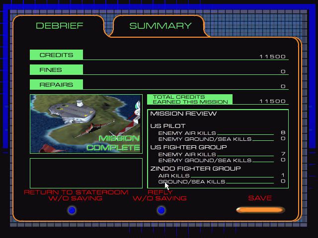 Screenshot of Ultra Fighters (Windows, 1999) - MobyGames