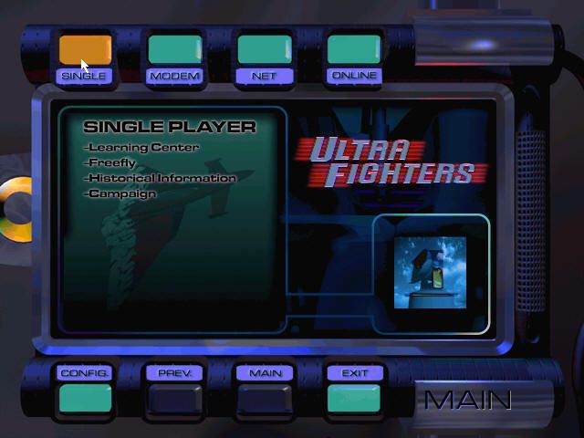 Screenshot of Ultra Fighters (Windows, 1999) - MobyGames