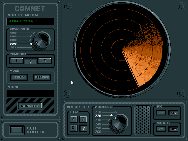 Screenshot of 5th Fleet (DOS, 1994) - MobyGames