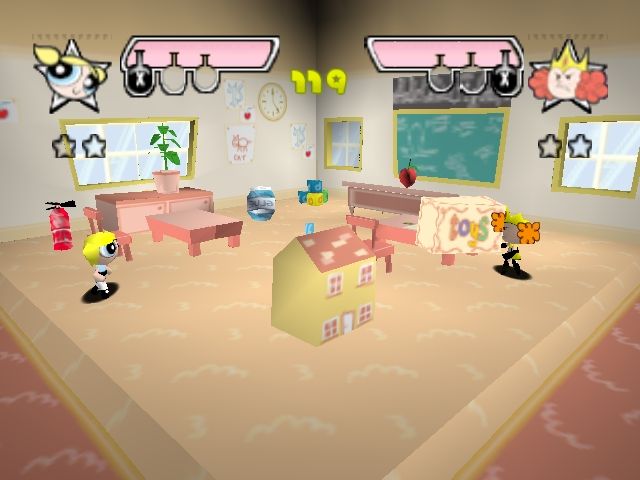 Screenshot of The Powerpuff Girls: Chemical X-Traction (Nintendo 64 ...