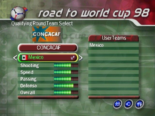 Screenshot of FIFA: Road to World Cup 98 (PlayStation, 1997) - MobyGames