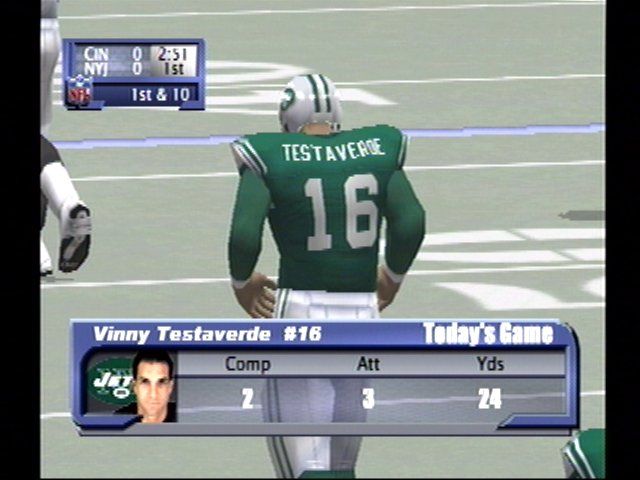 Screenshot of NFL 2K1 (Dreamcast, 2000) - MobyGames