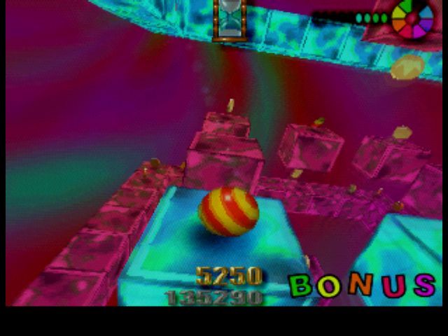Screenshot of Roll Away (PlayStation, 1998) - MobyGames