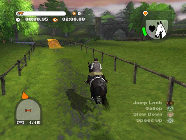 Screenshot of Lucinda Green's Equestrian Challenge (PlayStation 2, 2006 ...
