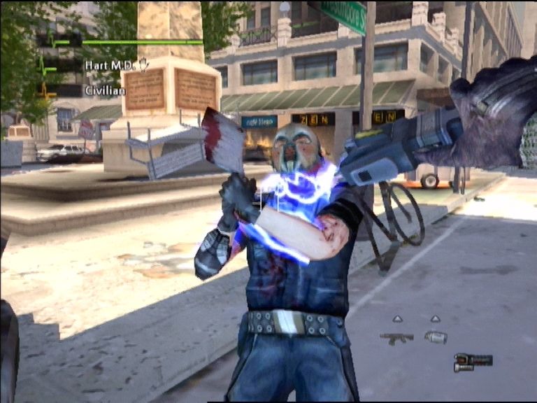 Screenshot of Urban Chaos: Riot Response (Xbox, 2006) - MobyGames