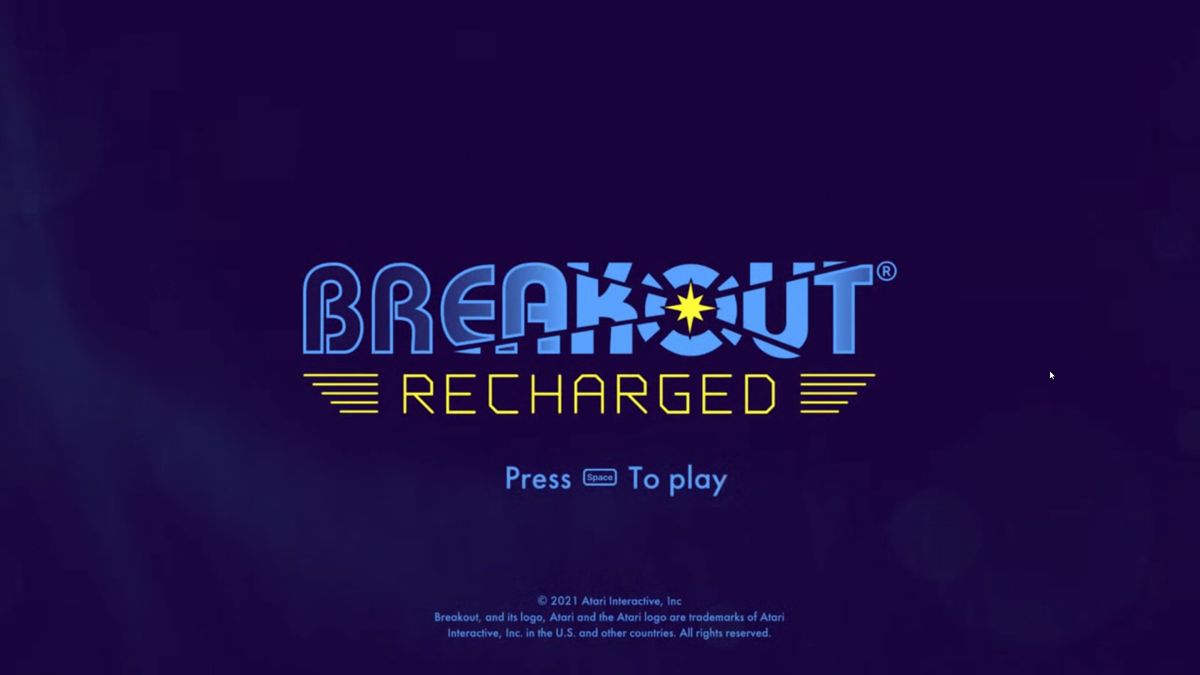 Screenshot of Breakout: Recharged (Stadia, 2022) - MobyGames