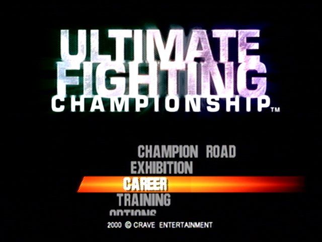 Screenshot of Ultimate Fighting Championship (Dreamcast, 2000) - MobyGames