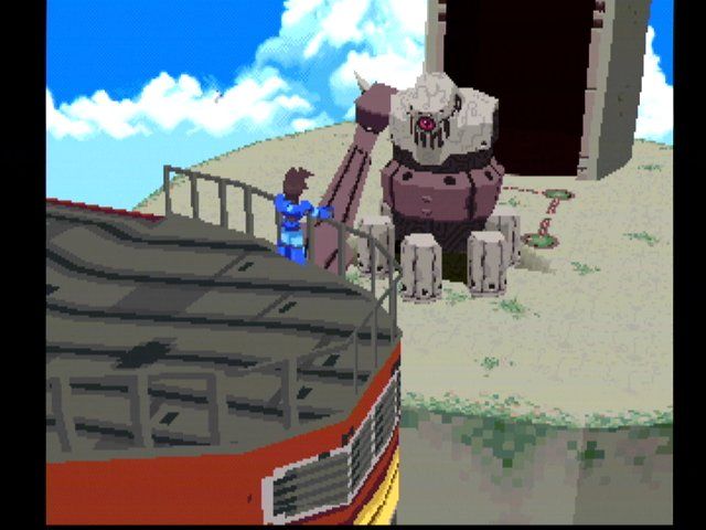 Screenshot of Mega Man Legends (PlayStation, 1997) - MobyGames