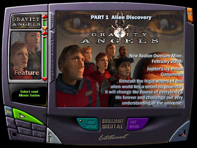 Screenshot of Gravity Angels Part 1: Alien Discovery (Windows, 1998 ...