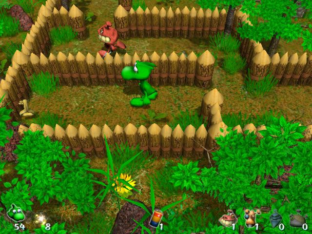 Screenshot of Dino and Aliens (Windows, 2004) - MobyGames