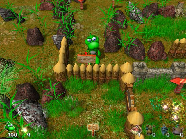 Screenshot of Dino and Aliens (Windows, 2004) - MobyGames