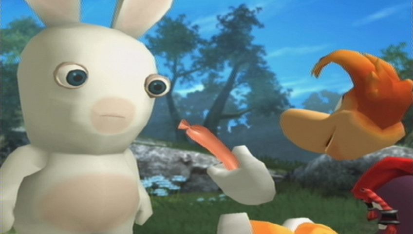 Screenshot of Rayman: Raving Rabbids (Wii, 2006) - MobyGames