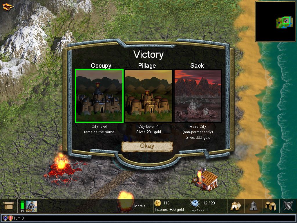 Screenshot of Warlords IV: Heroes of Etheria (Windows, 2003) - MobyGames