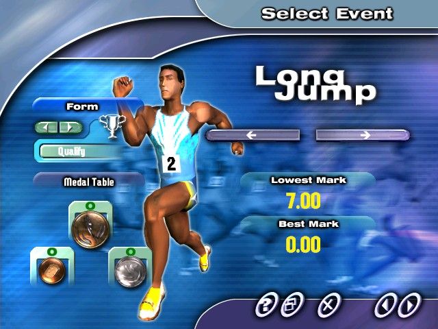 Screenshot of Sergei Bubka's Millennium Games (Windows, 2000) - MobyGames