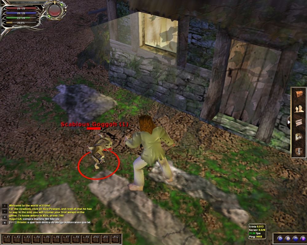 Screenshot of Erinia (Windows, 2004) - MobyGames
