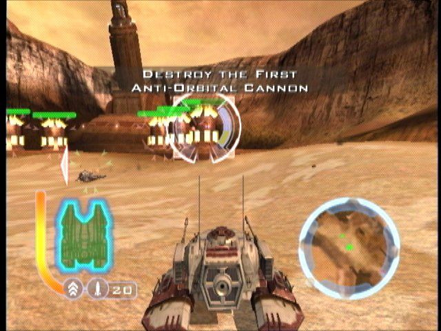 Screenshot of Star Wars: The Clone Wars (Xbox, 2002) - MobyGames
