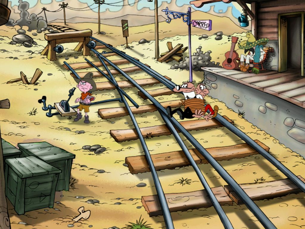 Screenshot of Mortadelo y Filemón: Una Aventura de Cine (Windows, 2004 ...