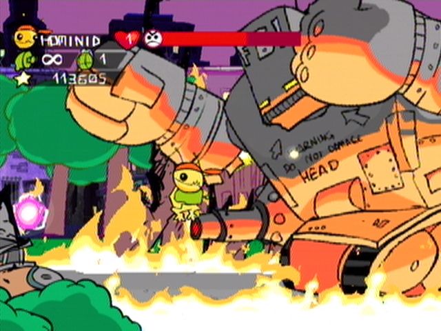 Screenshot of Alien Hominid (Xbox, 2004) - MobyGames