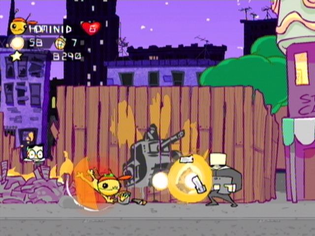 Screenshot of Alien Hominid (Xbox, 2004) - MobyGames