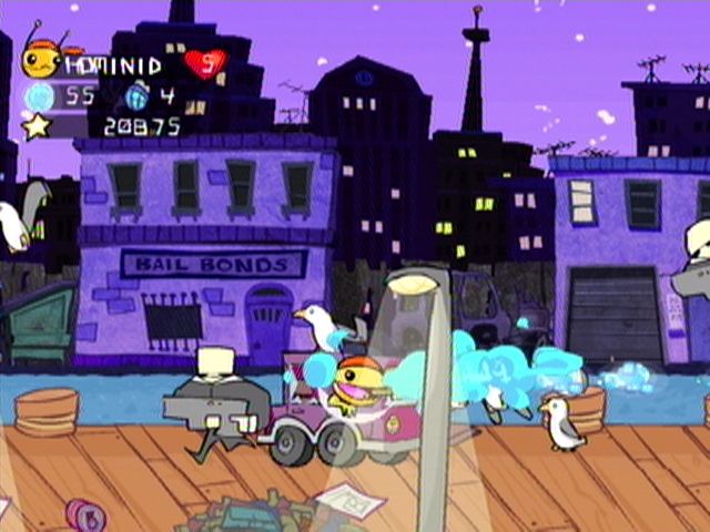 Screenshot of Alien Hominid (Xbox, 2004) - MobyGames