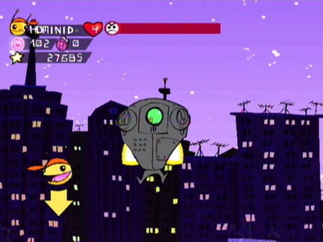 Screenshot of Alien Hominid (Xbox, 2004) - MobyGames